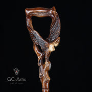 Paradise BIRD GAMAYUN Fantasy Winged Women Cane – GC-Artis Walking ...