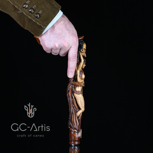 Skull Head Walking Sticks - GC-Artis