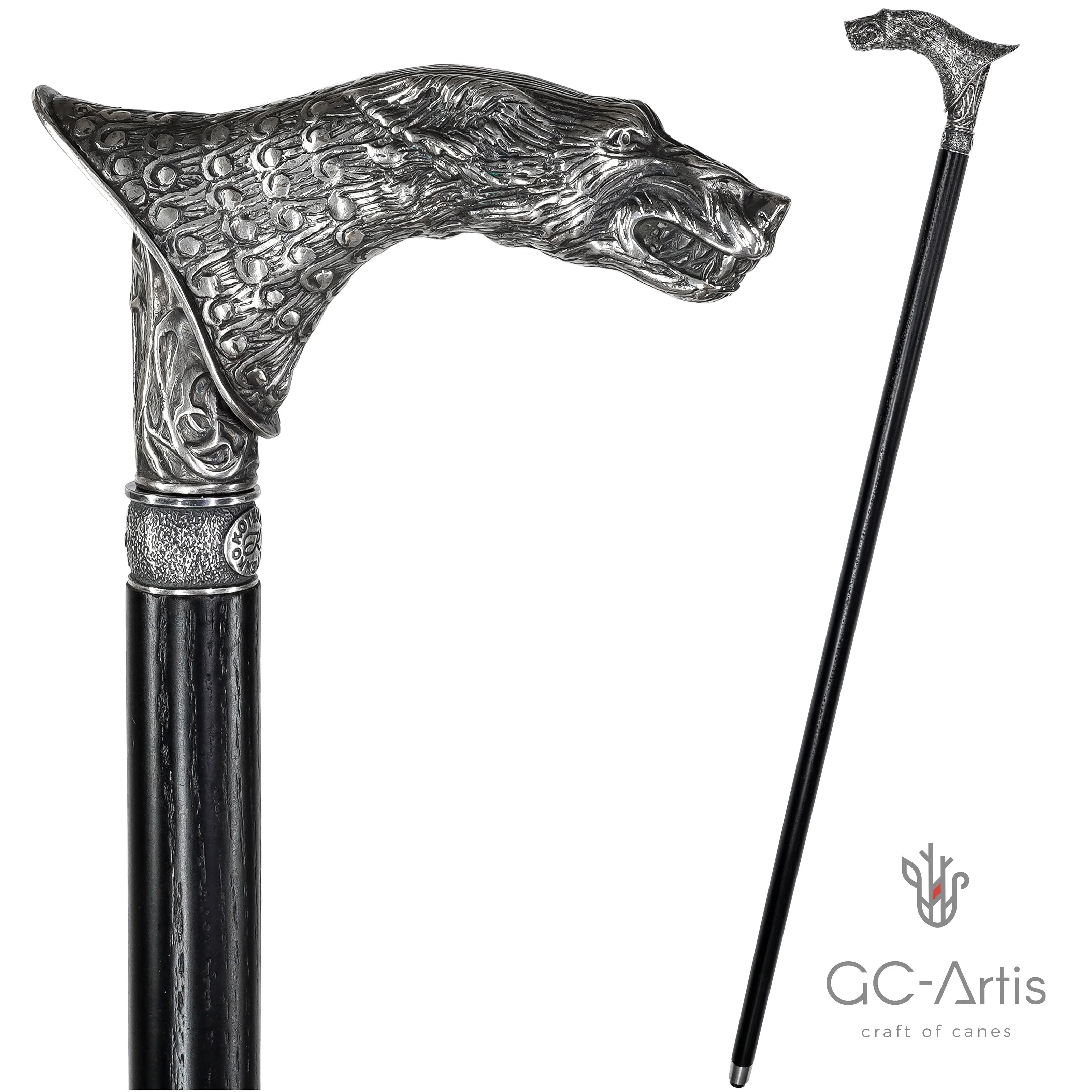 wolf head cane wolfman