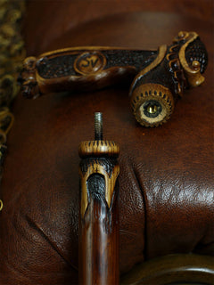 Wild Boar Unique Wooden Cane Walking Stick – GC-Artis Walking Sticks Canes